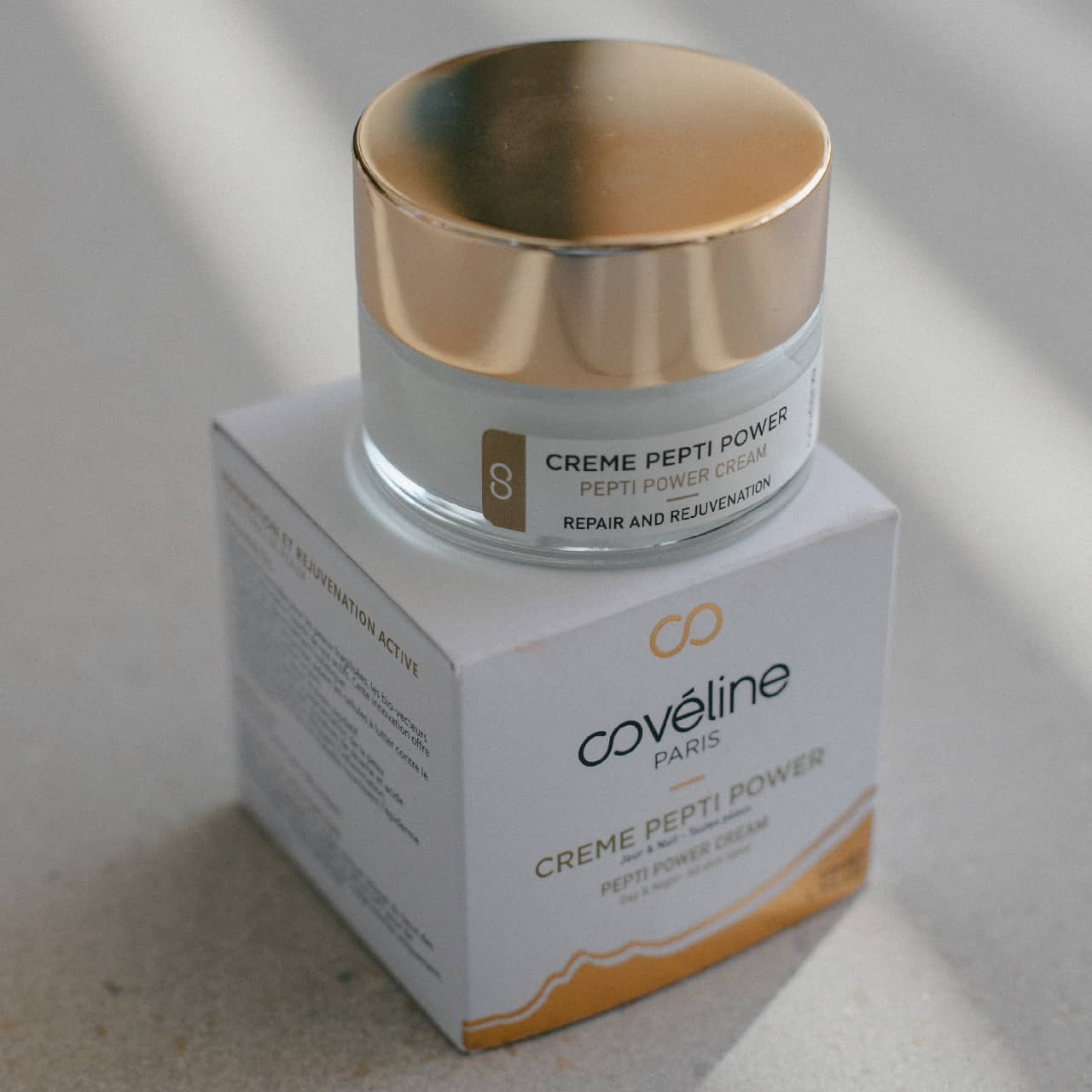 Pepti Power Cream | Covéline Paris | Hydrating regenerating anti-aging
